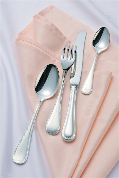 【特長・仕様】Silver Plated LiaisonSA 18-12 リゾン銀仕様 材 質:18-12ステンレス鋼 処 理:銀メッキ/ハーフサテン・ベルベット仕上TM メッキ厚:3.8μ オープンストック:44アイテム※幅表示サイズの(...