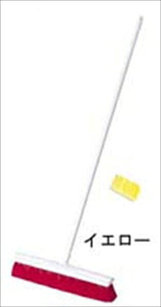 【特長・仕様】材質:ハンドル部/ファイバーグラス ブラシ部 /ポリプロピレン耐熱温度:100℃メーカー品番,色,全長(mm),幅(mm)1454,イエロー,1355,450