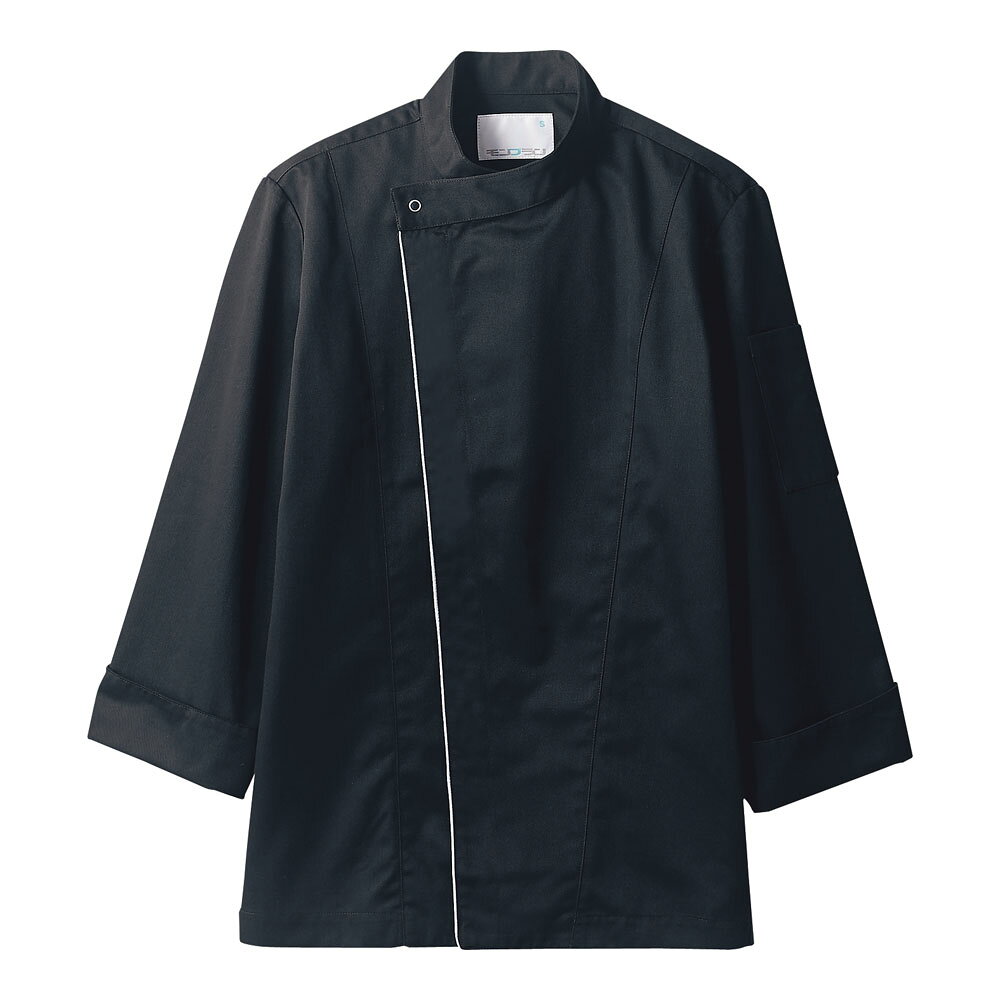 商品説明 JAN 4560315495893 サイズ 着丈×バスト×肩巾×袖丈(cm):74×109×45×58 メーカー品番 6-1053 質量 530(g) 仕様 M カラー 白/グレー 特長 ●アシンメトリーな打ち合わせとカラーパイピ...