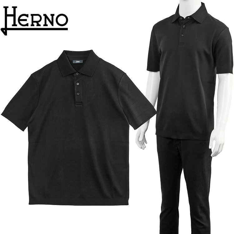 ブランドヘルノ HERNO 商品番号JPL00125U-52059 素材コットン100% カラー9300_NERO 仕様レギュラーフィット、ポロカラー、ボタン開閉、半袖、裏地なし 生産国PORTUGAL 付属品商品タグ ◆ヘルノ HERNO...