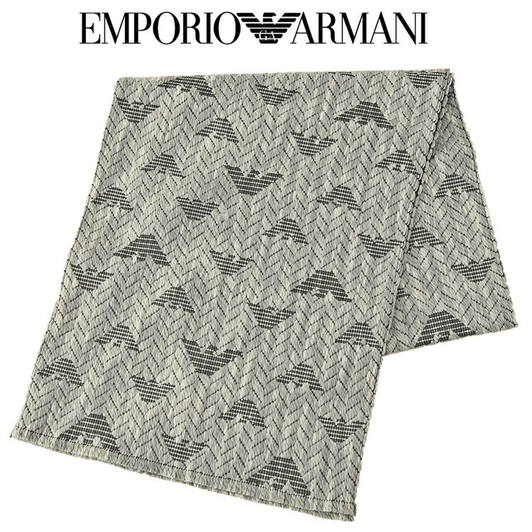 ブランドエンポリオアルマーニ EMPORIO ARMANI 商品番号625030-3F328 素材素材構成 ウール91%＋モダール6%＋シルク3% カラー00041_GREY 仕様オールオーバーイーグルロゴ 生産国ITALY 付属品商品タグ...