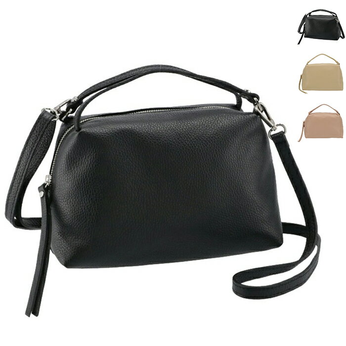 コメント MARCO BIANCHINI スモール ハンドバッグ クロスボディバッグ ドーム型のミニマルなルックスでデイリーに使いやすい2way仕様のバッグ。 飽きのこないシンプルなフォルムで、さりげない女性らしさがカジュアルスタイルにもマ...