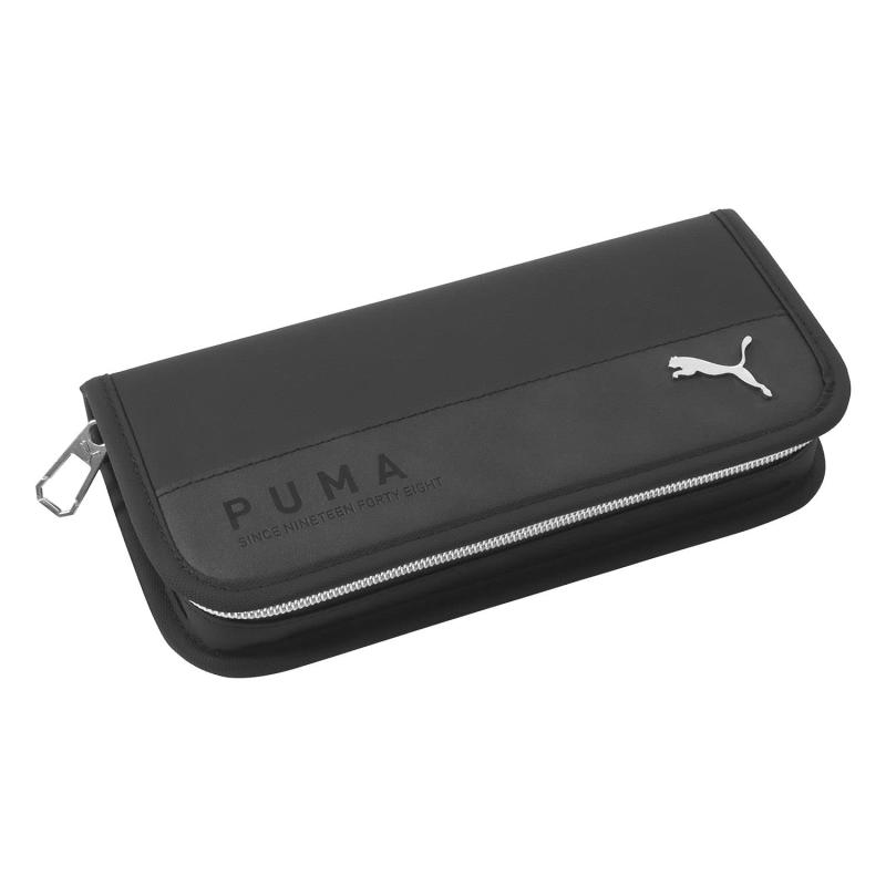 クツワ(Kutsuwa) ペンケース PM388 ブラック【仕様】鉛筆ホルダー付きで整理整頓しやすいペンケース【本体サイズ】H40×W220×D95mm、99g【材質】ポリエステル、PU【カラー】ブラック【収容量】鉛筆ホルダーには鉛筆や赤鉛...