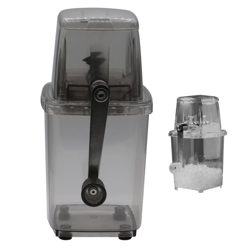 PAVIKEアイスクラッシャー クラッシュアイスメーカー 手動アイスクラッシャー 使いやすい、ハンドクランク、1.25L、ピクニックキャンプ/アウトドアアクティビティ/デザートメイキングなど【材料】アイスクラッシャーは高品質の材料で作られて...