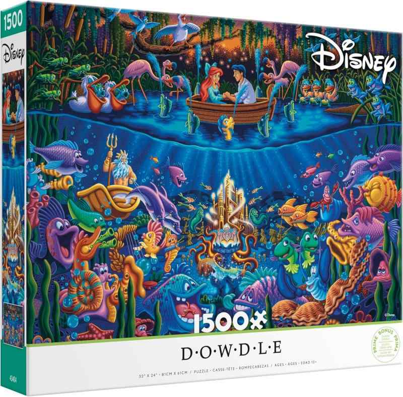 リトルマーメイド - あなたの世界の一部。高品質のジグソーパズル:当社の1500ピースのジグソーパズルは、高品質で頑丈なパズルボードを使用して作られており、ピースが連結してしっかりとフィットします。 このパズルは、鮮やかでカラフル、高解像度...