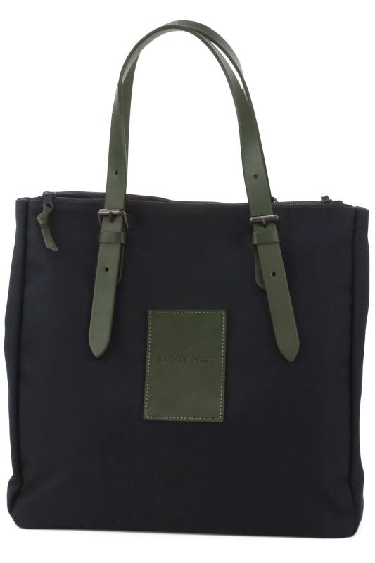 [バギーポート] トートバッグ メンズ BP-YNM410シリーズ：10号高密度帆布 BLACK ブラック外寸：縦37cm×横37cm×まち16cm　・重さ：770g　・持ち手立ち上がり：13cm、18cm、23cm（3段階調節）（幅2.5...