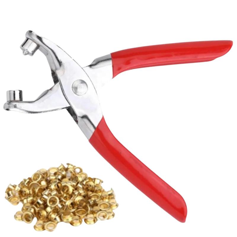 GRASSCALM ハトメパンチ 穴径4mm ハトメ リベット 100個付 厚紙 布 ビニール レザー 皮革 穴 補修 補強 修理 レザークラフト ベルトサイズ:ハトメ/内径4.6mm材質:本体/スチール、グリップ/PVC樹脂用途:厚紙・布...