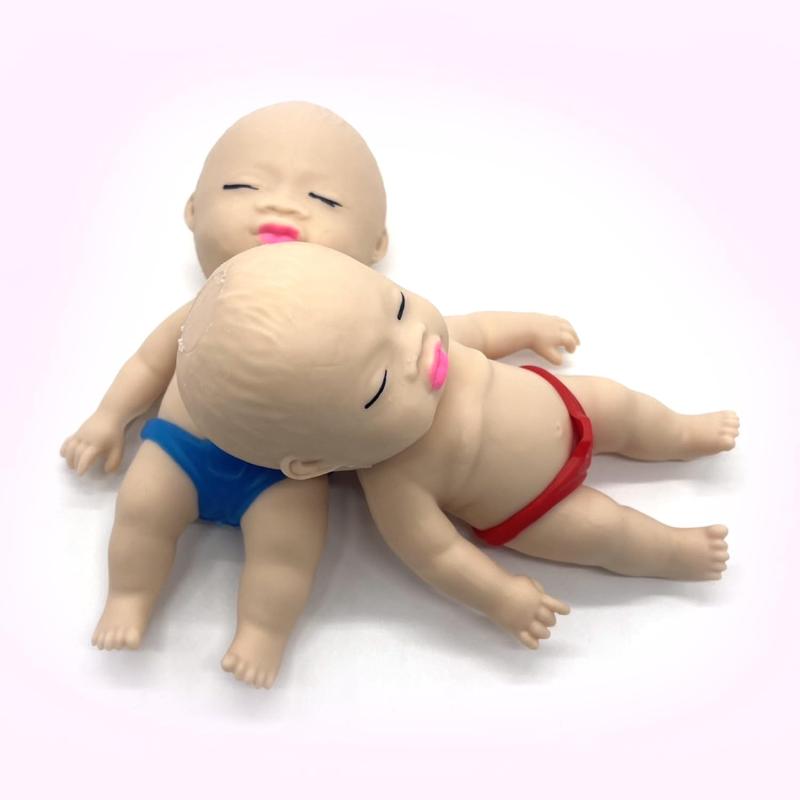 ANCL アグリーベイビーズ スクイーズ スクイーズ人形 赤ちゃん 可愛い 玩具 ストレス解消 おもちゃ【スモールクイーズ人形】スモールサイズのアグリーベイビーは7.5cmでかわいらしいサイズ。白2体、黒2体のセットです。ミニサイズのベイビ...