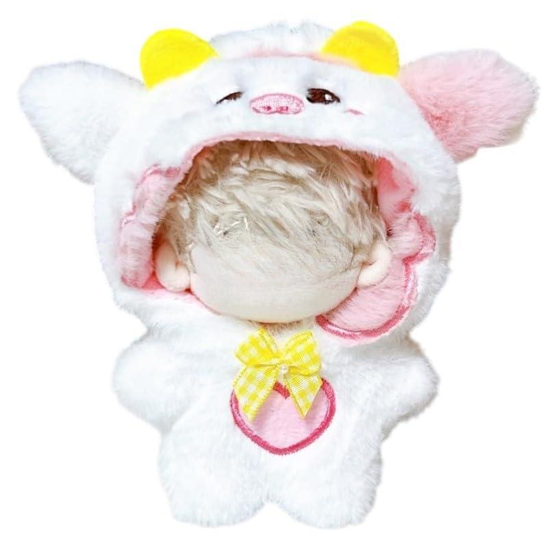 AXLUCE-ぬい服-着ぐるみ-ぬいぐるみ-服-10cm-人形✅ ぬいぐるみ用の動物の着ぐるみです。✅【 適用サイズ 】約10cm綿人形✅【 セット内容 】着ぐるみ　人形本体は含まれません。✅ 人形本体は含まれません。またセット内容以外のも...