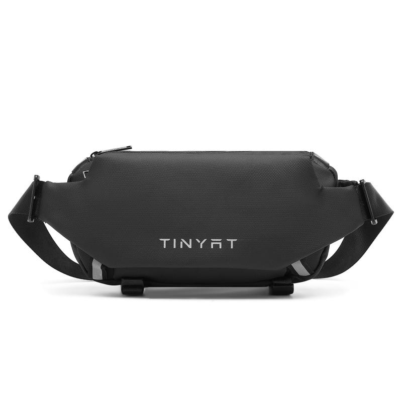 TINYAT ボディバッグ メンズ 斜め掛けバッグ 大容量 防水 ワンショルダー 肩掛け 多機能 ランニングポーチ 自転車 バイク アウトドア スポーツ【防水性と軽量】このクロスボディバッグの重さはわずか215gです。ワンショルダーバッグは...