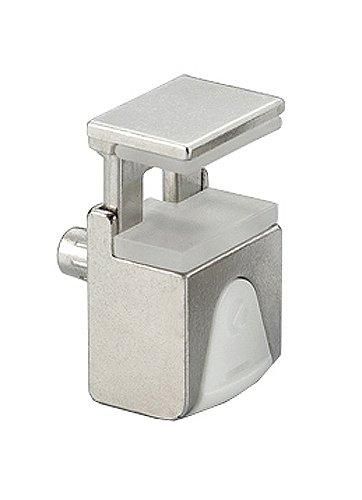 スガツネ工業 ITALIANAガラス用棚受 IT6019型 IT16019-020質量(g):23材料:亜鉛合金(ZDC)/SEBS樹脂/ポリアミド(PA)ガラス厚(mm):4~8仕様:ピンタイプdサイズ(mm):5d1サイズ(mm):5仕...