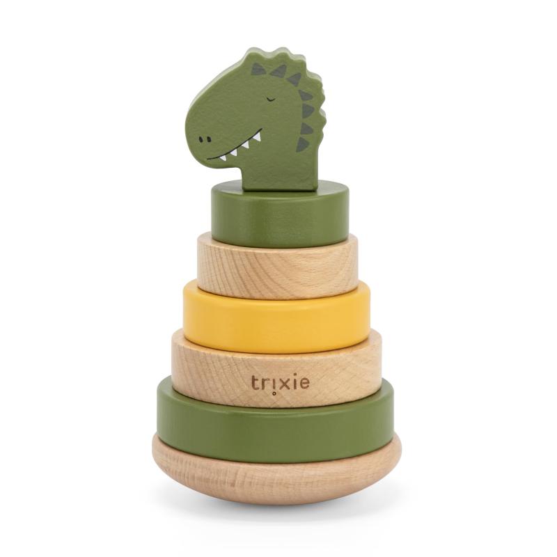 Trixie(トリクシー) スタッキングトイ 木製 おもちゃ 新生児 子ども 動物 Stacking Toy
