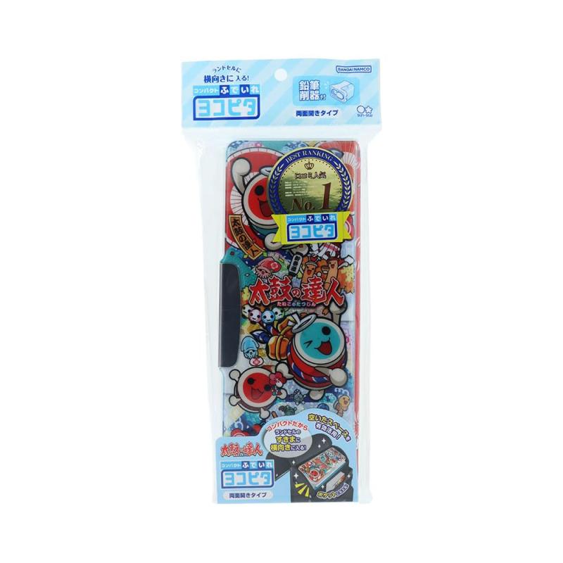 サンスター文具(Sun-Star Stationery) 太鼓の達人 グッズ 筆入れ ヨコピタ ホログラム S1314556お祭りらしさ全開の賑やかデザイン『太鼓の達人』の新入学アイテム【特長】ランドセルの隙間に「ヨコ」向きで「ピタ」っと入...