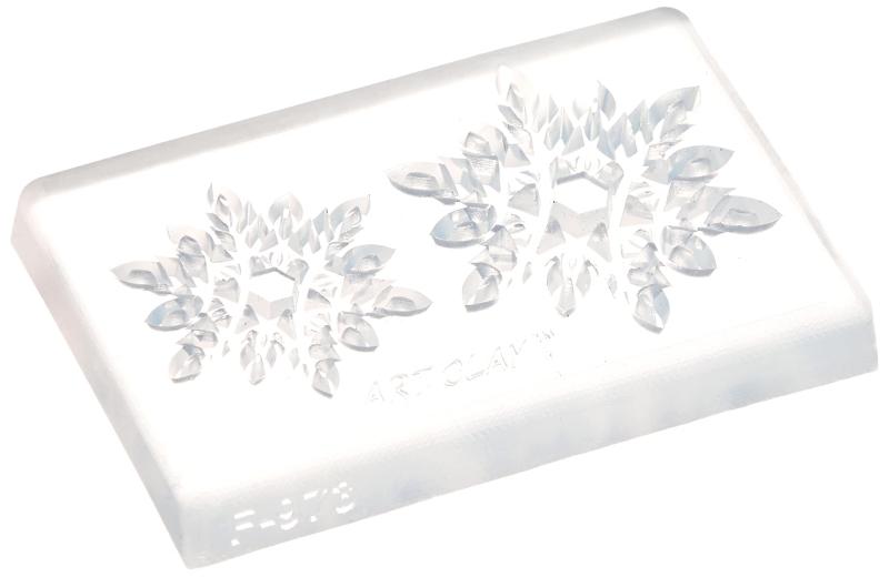 アートクレイオリジナル クリアモールド 雪の結晶 レーシーサイズ:33.5×49×7mm重量:約30g素材・材質:ソフトシリコンゴム原産国:日本
