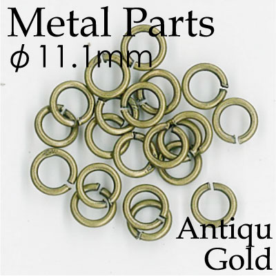 仕様 入数 20ヶ 素材 鉄 サイズ 外形約11.1mm 関連商品 丸カン14mmアンティークゴールド(AK-7-14#AG) 丸カン14mmシルバー(AK-7-14#S) 丸カン8.8mmアンティークゴールド、シルバー(AK-7-8#AG...