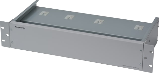 デスク形アンプシステム インターフェースユニットです。 (概要) 本機は、校内放送用の音声調整卓WL-SA200シリーズ専用のインターフェースユニットです。 スピーカー回線を10回線増設するごとに本機が1台必要になります。 本機1台で10回...