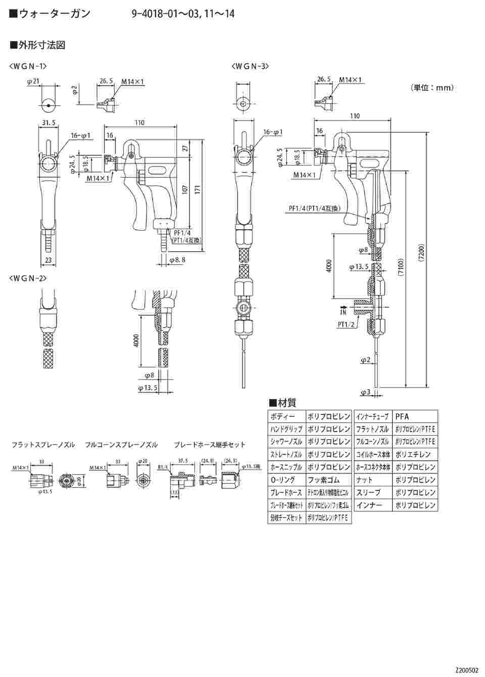 【品番】9-4018-03【メーカー】アズワン【型番】WGN-3【JAN】4571110737965【入り数】1セット※掲載画像は代表画像です。シリーズ共通の画像を使用している場合があり、お届けは商品名に記載の型番・数量となります。■特長オ...