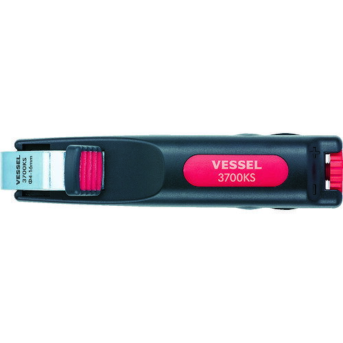 【品番】3700KS【メーカー】（株）ベッセル【JAN】4907587014641【販売単位】1丁※掲載画像は代表画像です。シリーズ共通の画像を使用している場合があり、お届けは商品名に記載の型番・数量となります。■特長本体をクルッと回して引...
