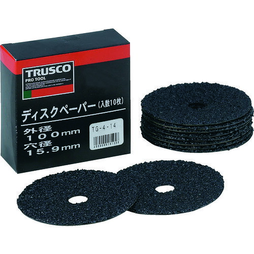 【品番】TG4-50【メーカー】トラスコ中山（株）【JAN】4989999181326【販売単位】1箱※掲載画像は代表画像です。シリーズ共通の画像を使用している場合があり、お届けは商品名に記載の型番・数量となります。■特長バルカナイズドファ...
