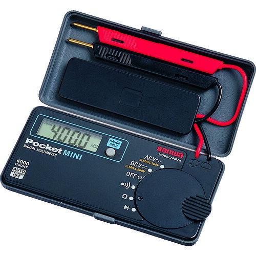 【品番】PM7A【メーカー】三和電気計器（株）【JAN】4981754023155【販売単位】1台※掲載画像は代表画像です。シリーズ共通の画像を使用している場合があり、お届けは商品名に記載の型番・数量となります。■特長折りたたみポケットタイ...