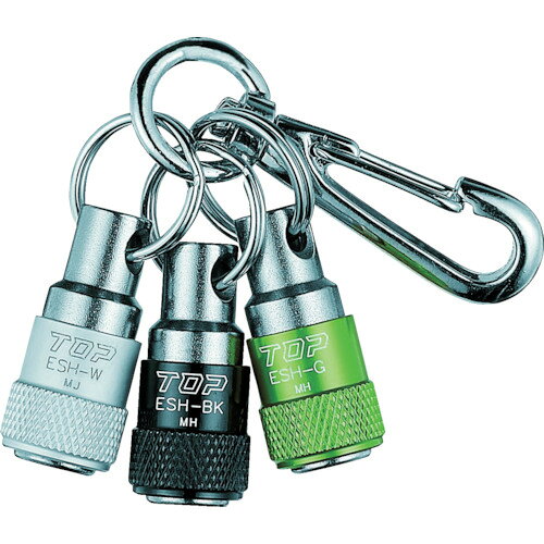 【品番】ESH-BKGWN【メーカー】トップ工業（株）【JAN】4975180934918【販売単位】1個※掲載画像は代表画像です。シリーズ共通の画像を使用している場合があり、お届けは商品名に記載の型番・数量となります。■特長スライド部を引...