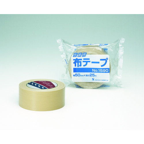 【品番】1590 50X25【メーカー】（株）寺岡製作所【JAN】4964833159020【販売単位】1巻※掲載画像は代表画像です。シリーズ共通の画像を使用している場合があり、お届けは商品名に記載の型番・数量となります。■特長軽くてコンパ...