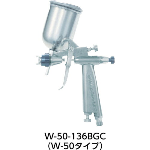 【品番】W-50-136BGC【メーカー】アネスト岩田（株）【JAN】4538995109096【販売単位】1S※掲載画像は代表画像です。シリーズ共通の画像を使用している場合があり、お届けは商品名に記載の型番・数量となります。■特長超小型・...