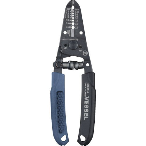 【品番】3500E-5【メーカー】（株）ベッセル【JAN】4907587032201【販売単位】1個※掲載画像は代表画像です。シリーズ共通の画像を使用している場合があり、お届けは商品名に記載の型番・数量となります。■特長対応線径：0.65/...