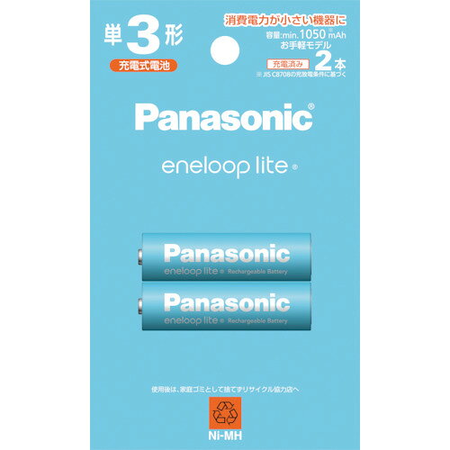 【品番】BK-3LCD/2H【メーカー】パナソニック（株）【JAN】4549980710432【販売単位】1Pk※掲載画像は代表画像です。シリーズ共通の画像を使用している場合があり、お届けは商品名に記載の型番・数量となります。■特長自然放電...