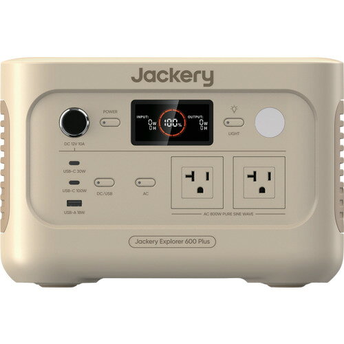 【品番】JE-600C-SJ【メーカー】（株）Jackery　Japan【JAN】0810105528411【販売単位】1台※掲載画像は代表画像です。シリーズ共通の画像を使用している場合があり、お届けは商品名に記載の型番・数量となります。■...