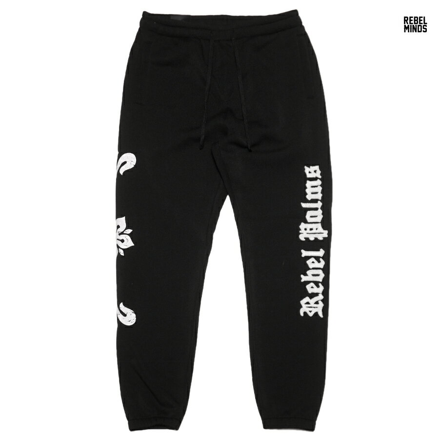 商品詳細 REBEL MINDSより新作"PALMS"コレクションが入荷！同シリーズのトップスとセットコーデも可能なスウェットパンツ。パイルワッペン×プリントを施したコダワリのデザインもポイントです。リーズナブルな価格帯でLAやNYのストリ...