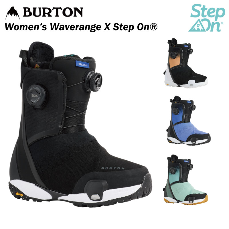 ●ブランド：BURTON バートン ●商品名：Woen's Waverange X Step On® ワイド Step On® スノーボードブーツ. 遊び心あふれるフレックス、フィット感とテンションを微調整できるDual-Zone BOA®...