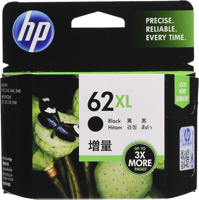 ヒューレット・パッカード(HP) HP 62XL 純正 インクカートリッジ 黒 ブラック 増量 C2P05AA 【国内正規品】 JAN ：4514953727427 B00NGOLV28 モデル名 HP 62 ブランド HP インクの色 ブ...