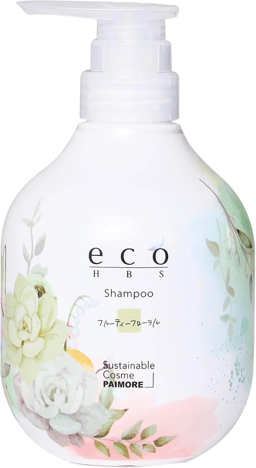 エコエイチビーエス シャンプー 500ml フルーティーフローラル パイモア ecoHBS サロン専売品 サロンおすすめ 美容室おすすめ 美容院おすすめ 髪にうるおいを与えしなやかに洗い上げます 髪にうるおいを与えしなやかに洗い上げます。原...