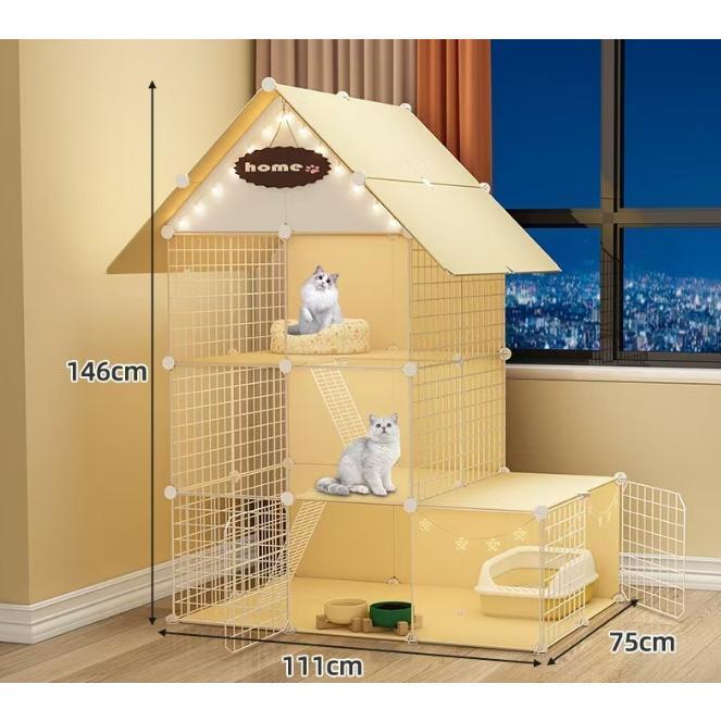 猫ケージ 大型 折りたたみ キャットケージ ドア付き ワイド扉 ペットケージ 小動物ケージ 多頭飼い 猫 ケージ 猫ゲージ ネコドア キャットハウス 留守番 保護 脱猫ケージ 大型 折りたたみ キャットケージ ドア付き ワイド扉 ペットケー...