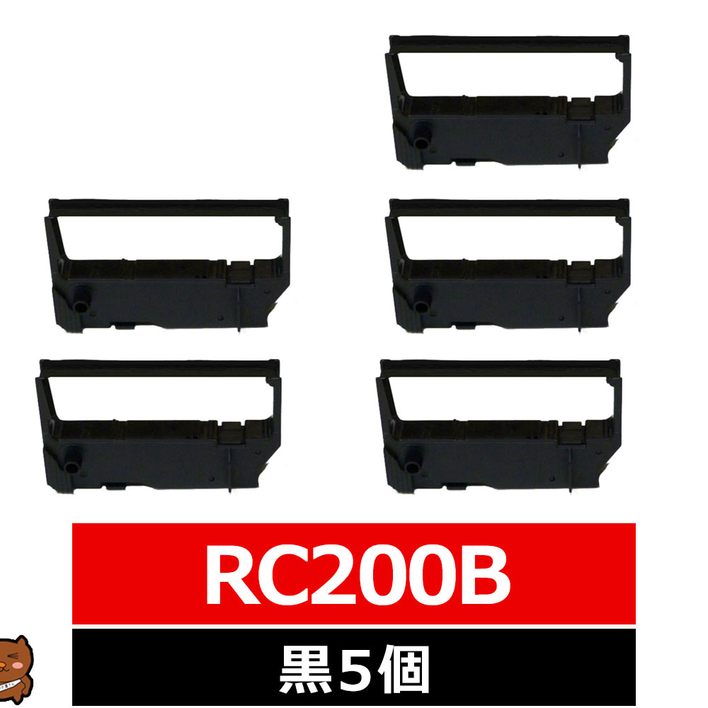 商品詳細 商品名 STAR / スター精機 対応互換インクリボン RC200B 対応カートリッジ STAR / スター精機 RC300B 対応プリンタ MP292 MP500 SP298 入っている個数 5 カラー 黒(ブラック：Black...