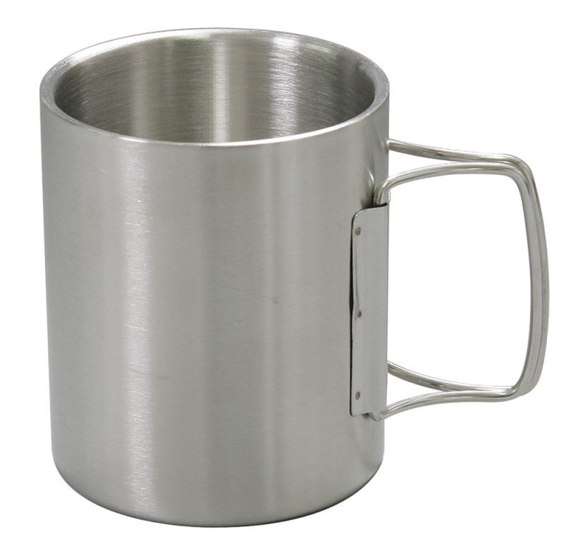 DUG(ダグ) ダブルウォールマグ L DG-0503サイズ 98H×77mm(径)(320ml)重量 120g材質 ステンレス付属品 メッシュバッグ