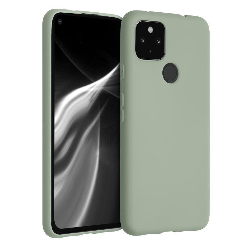 kwmobile スマホケース Google Pixel 4a 5G対応 ケース - 耐衝撃 滑り止め ソフト TPU シリコン - 黒色ぴったり: Google Pixel 4a 5G対応フレキシブル&amp;柔軟: 黒色 のTPUシリコ...