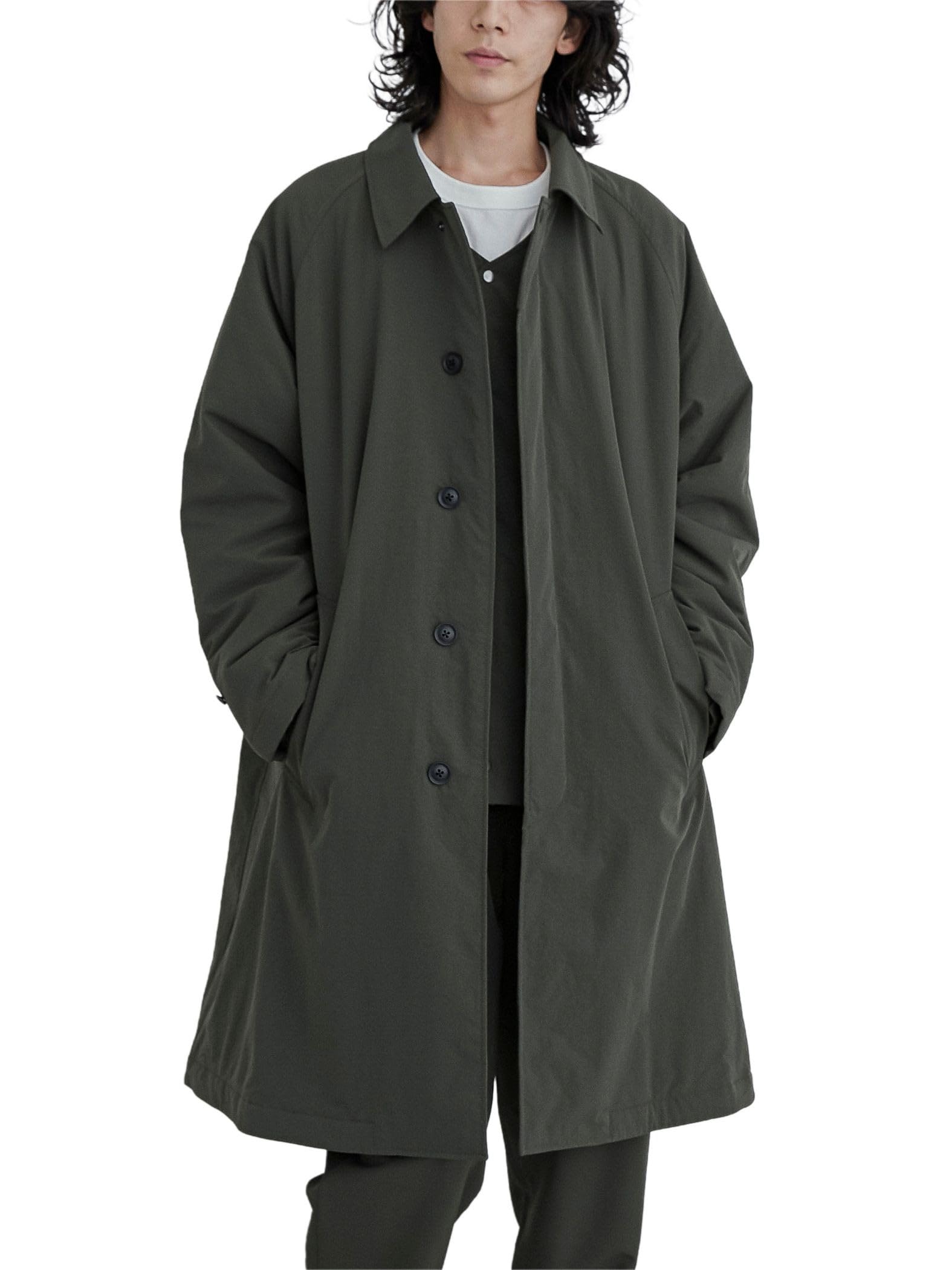 • [原産国]: 中国製 • SIZE:M 着丈:101cm 身幅:67.5cm ゆき:86cm/SIZE:L 着丈:103cm 身幅:69.5cm ゆき:87.5cm