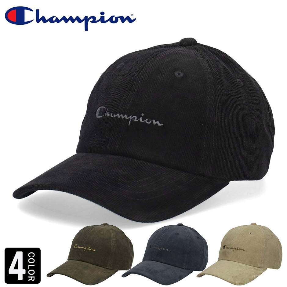 【商品説明】 ブランド チャンピオン / Champion スタイル コーデュロイ キャップ / 381-0056 カラー ・ブラック / BLACK ・カーキ / KHAKI ・ネイビー / NAVY ・グレージュ / GREIGE サイ...