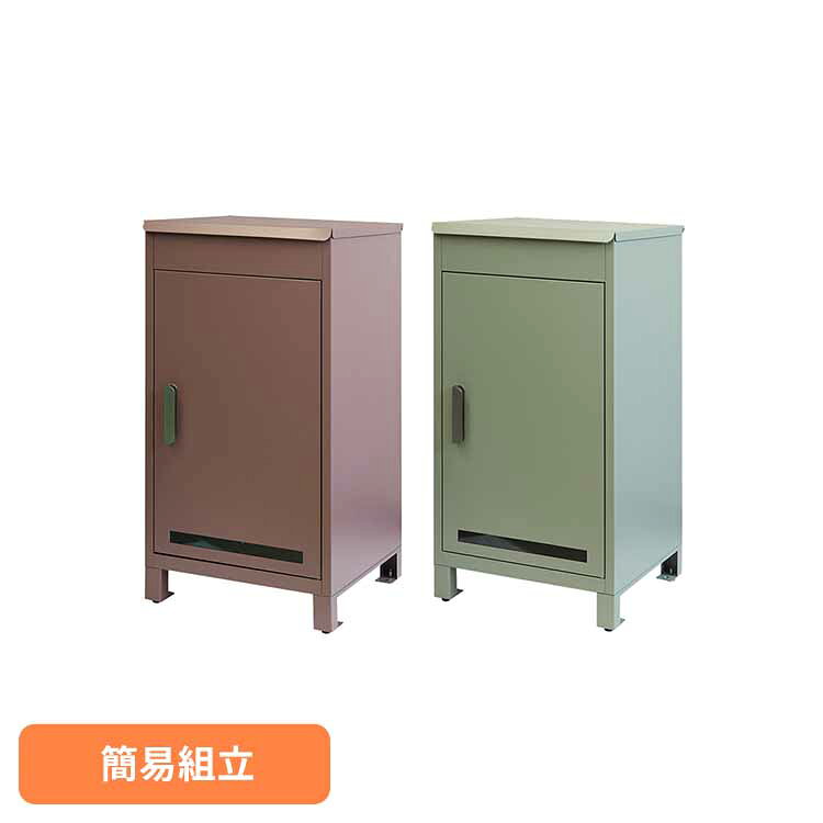 ■商品サイズ（cm）幅約42.5×奥行約39×高さ約81.2■商品重量約14kg■規格金属（鉄）・・・ガルバナイズド処理を施しています・2WAY配達可能宅配ボックス：天面扉と正面扉からの2通りの荷物の配達が可能な宅配ボックスです。・大容量収...
