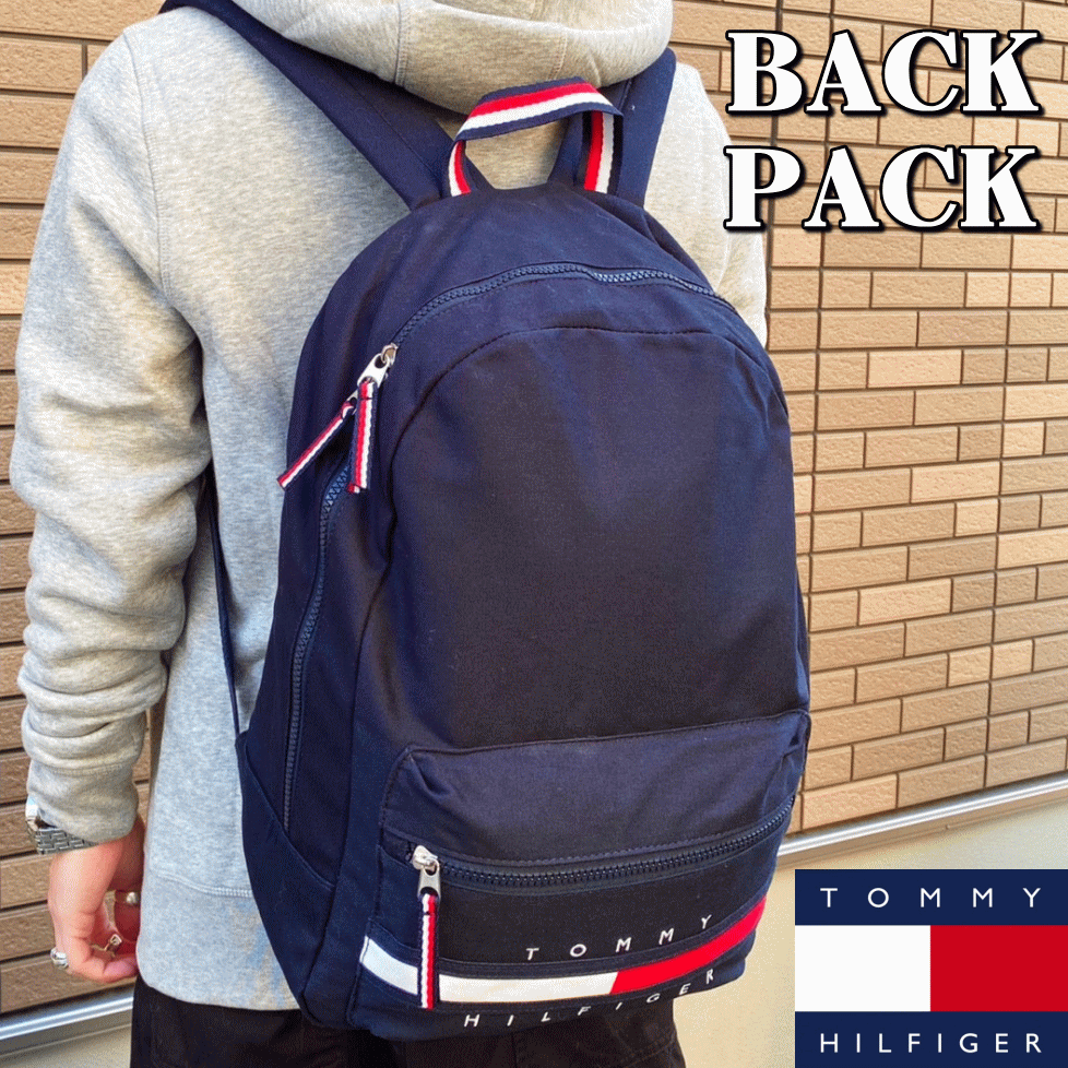 ＊【当店のTommy Hilfigerは全て正規品になります。ご安心してお買い求め下さい】 商品詳細説明 商品名 【Tommy Hilfiger】SOLID GINO BACKPACK 【トミー ヒルフィガー】ロゴ バックパック リュック ...
