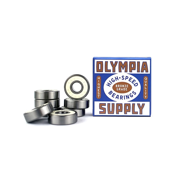 商品詳細 【OLYMPIA｜BRONZE GRADE STEEL BEARING】 新たなベアリングブランドOLYMPIA SUPPLY(オリンピア)が登場！ ライダーにはGino Iannucciをはじめ、Gilbert Crockett...