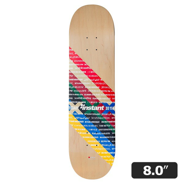 商品詳細 【INSTANT×7STARS｜30TH ANNIV DECK NATURAL】 instantは2025年、皆さまに支えられ30周年を迎えました。 節目となるこの年に、長年のパートナー7STARS DESIGNとのコラボによるア...