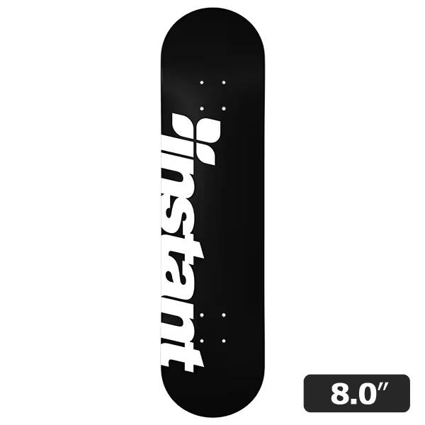 商品詳細 【instant｜25SU LOGO DECK】 海外のブランドのデッキと比べ、全長とホイールベースが短めなので、 テールヒットが非常に軽く、扱いやすい一枚となっています。 日本人に最適な一枚を目指して制作しました。 デッキサイズ...