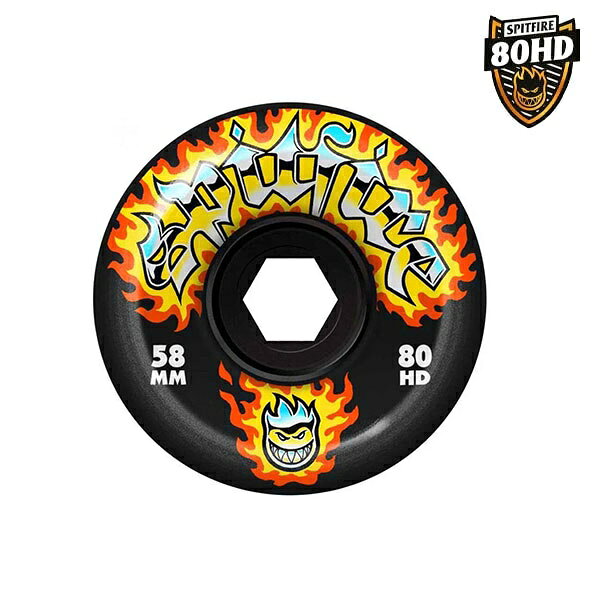 商品詳細 【SPITFIRE｜CHROME VENOM BLACK 80HD】 速く、柔らかく、反応性に優れた80DUROのウレタンを使っていて、接地面が超ワイドでありながらも軽量化されているソフトウィールになっています。 【CONICAL...