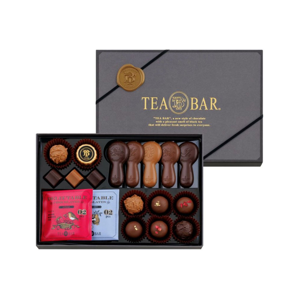 香り高い紅茶を使ったチョコレートを楽しめる贅沢なアソート。＜バレンタインチョコレート＞