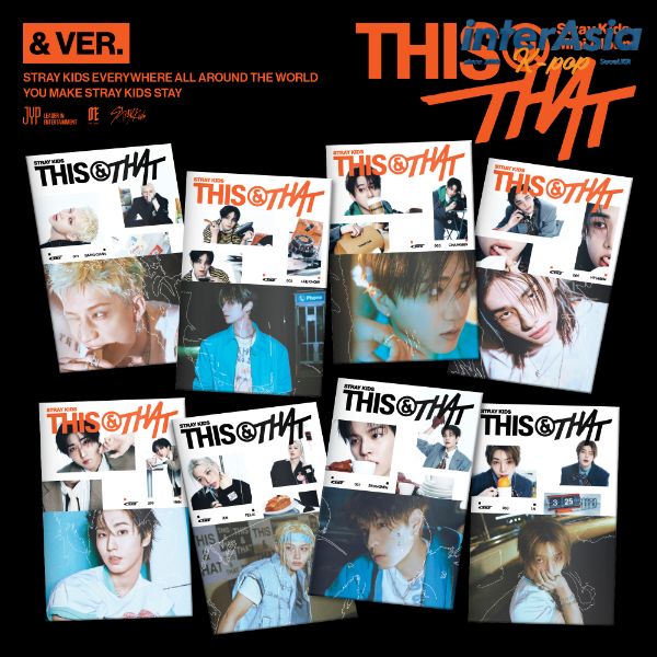 ★08月07日発売★8種選択★ Stray Kids - [THIS & THAT] (& VER.) ストレイキッズ SKZ スキズ バンチャン リノ チャンビン ヒョンジン ハン フィリックス スンミン アイエン JYPエンターテインメ...