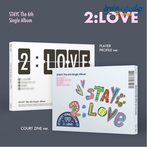 ★06月17日発売★2種選択★STAYC - The 6th Single Album [2:LOVE] ステイシー スミン シウン アイサ セウン ユン ジェイ HIGHUPエンターテインメント kpop送料無料 STAYC - The ...