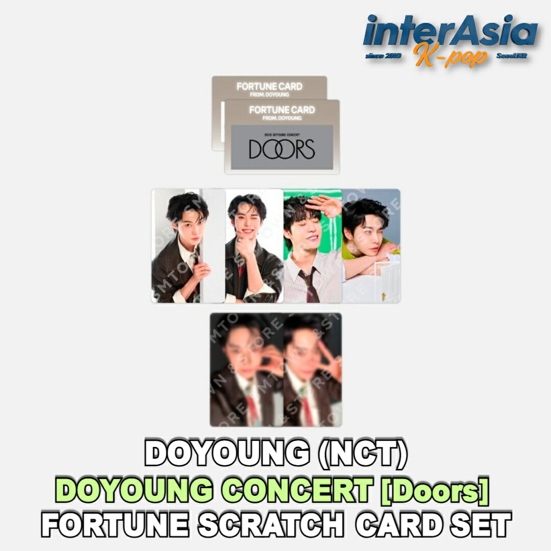 ★08月06日発売★ DOYOUNG (NCT) - 2025 CONCERT 【Doors】 FORTUNE SCRATCH CARD SET エヌシーティー ドヨン NCT127 公式グッズ OFFICIAL MD SMエンターテインメ...